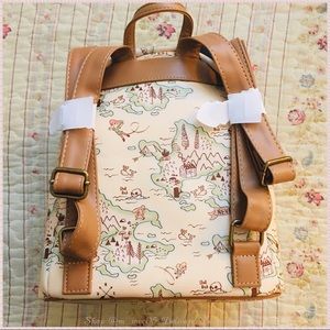 Loungefly | Bags | Loungefly Peter Pan Neverland Map Mini Backpack ...
